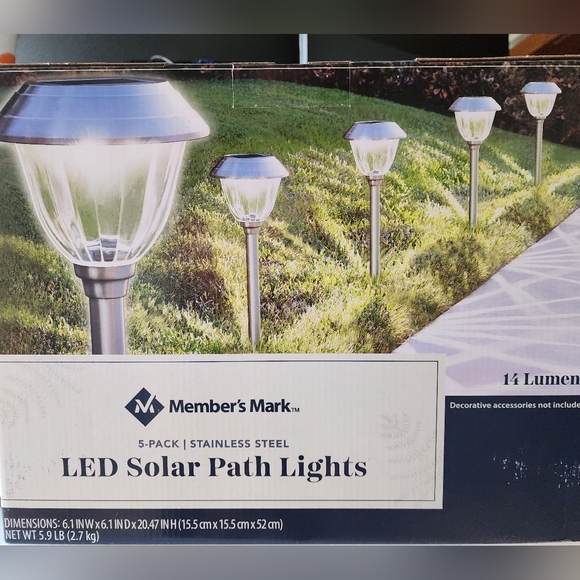 Other | Members Mark Led Pathway Lights | Poshmark